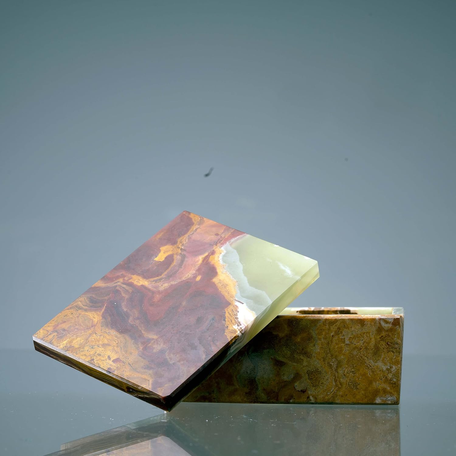 Amazon.com: Rectangular Banded Onyx Keepsake Box : Home & Kitchen