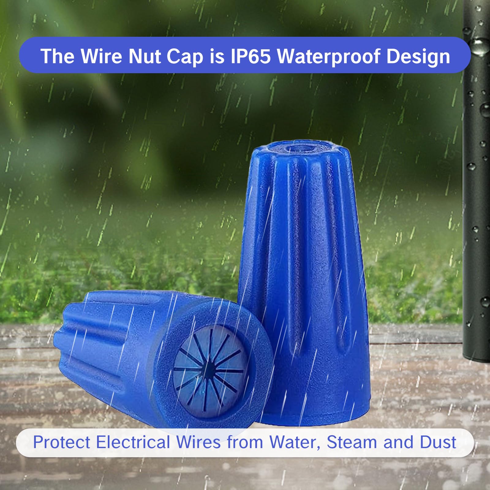 Snapklik.com : 20 PCS Waterproof Wire Connectors Silicone Filled Waterproof Wire Nuts Electrical ...