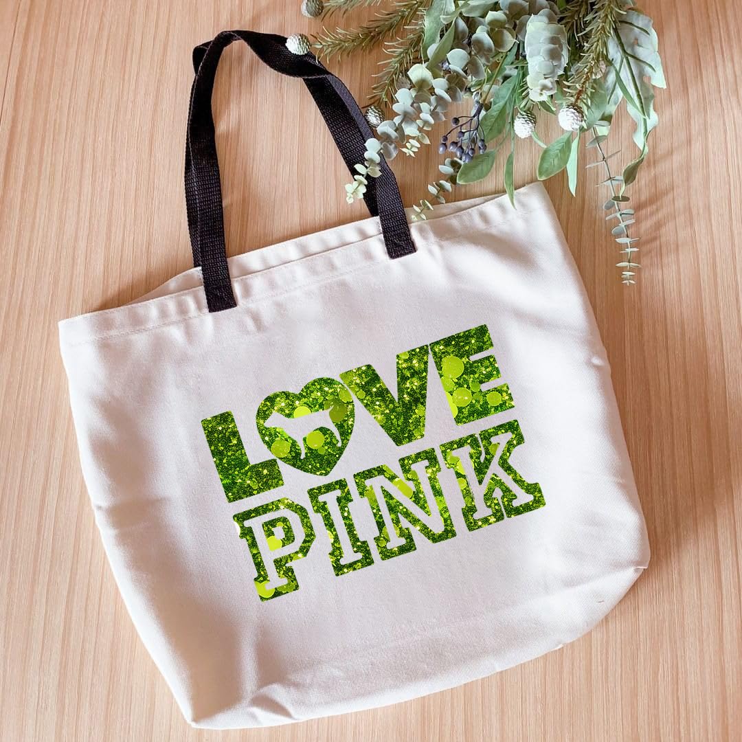 Snapklik.com : Green Glitter Sublimation Transfer Sheets For Heat Press ...