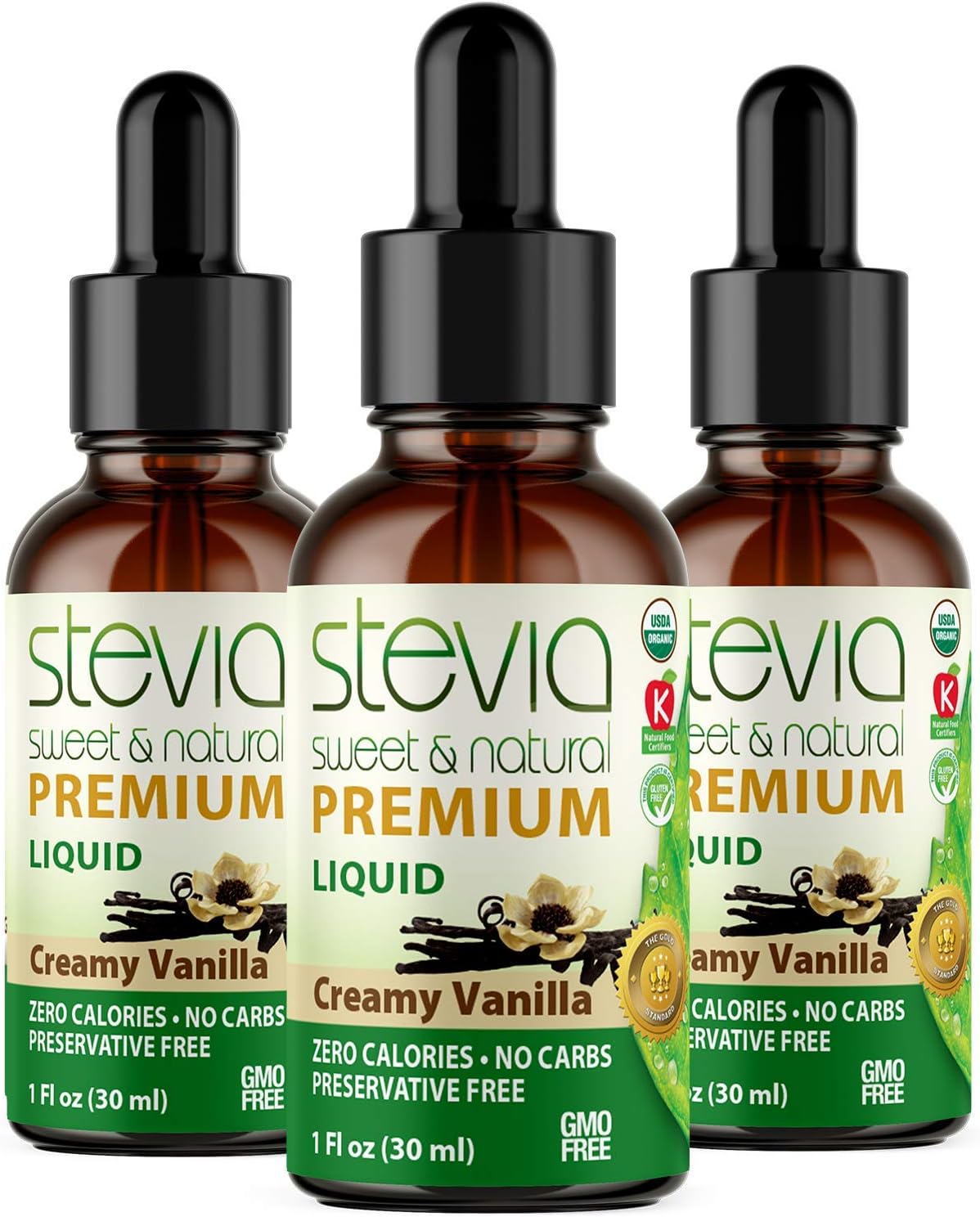 Amazon.com : CRAVESTEVIA - All Natural Liquid Stevia Drops - Organic ...