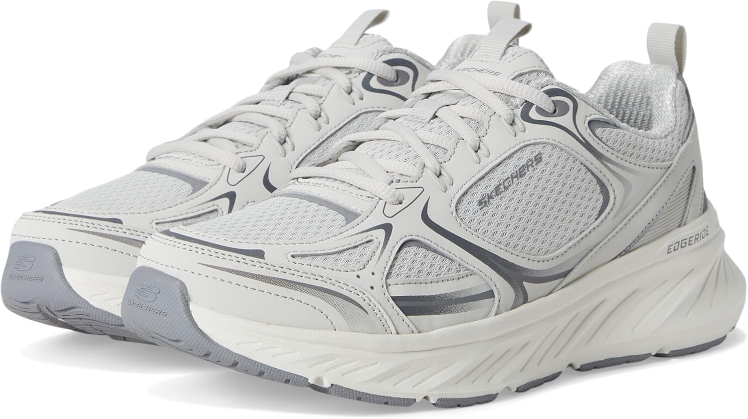 Skechers Women's Edgeride Silver Eclipse Sneaker