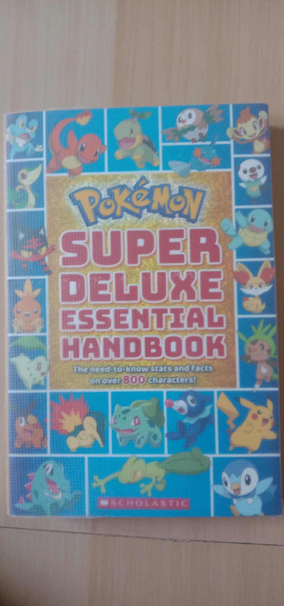 Buy Pokemon: Super Deluxe Essential Handbook: The Need-to-Know Stats ...