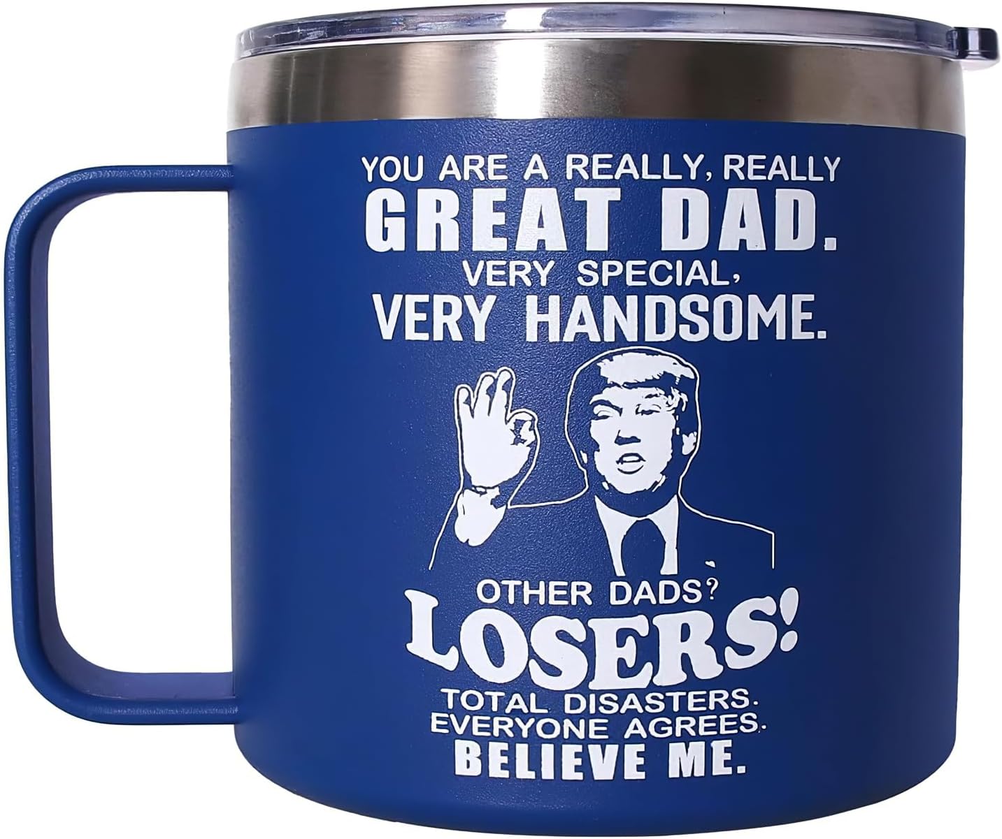 Amazon.com: LEIOH Fathers Day Dad Gifts from Daughter Son,Birthday ...