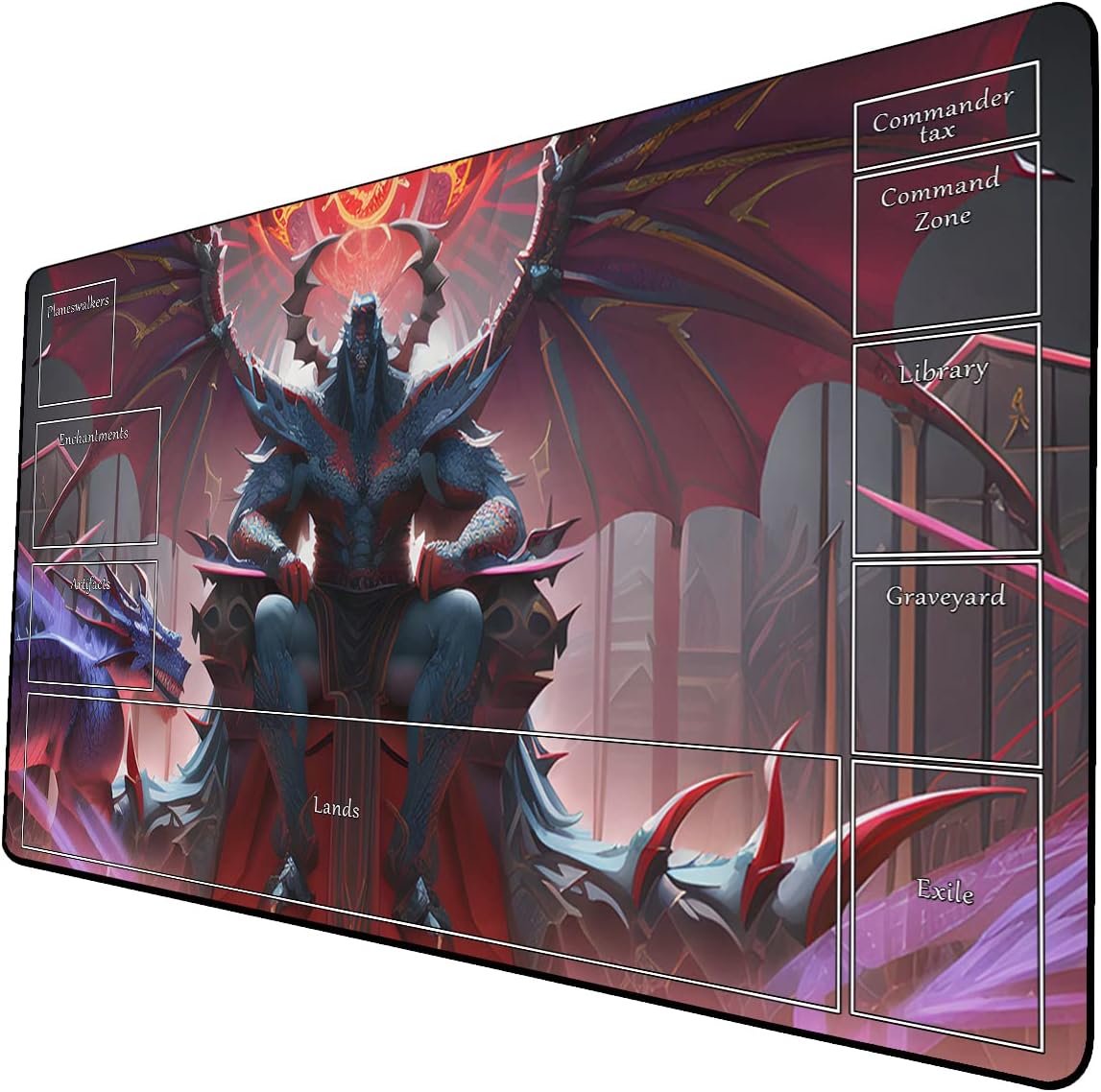 Amazon.com: AI Painting TCG Playmat - MTG Trading Card Game Mat with ...