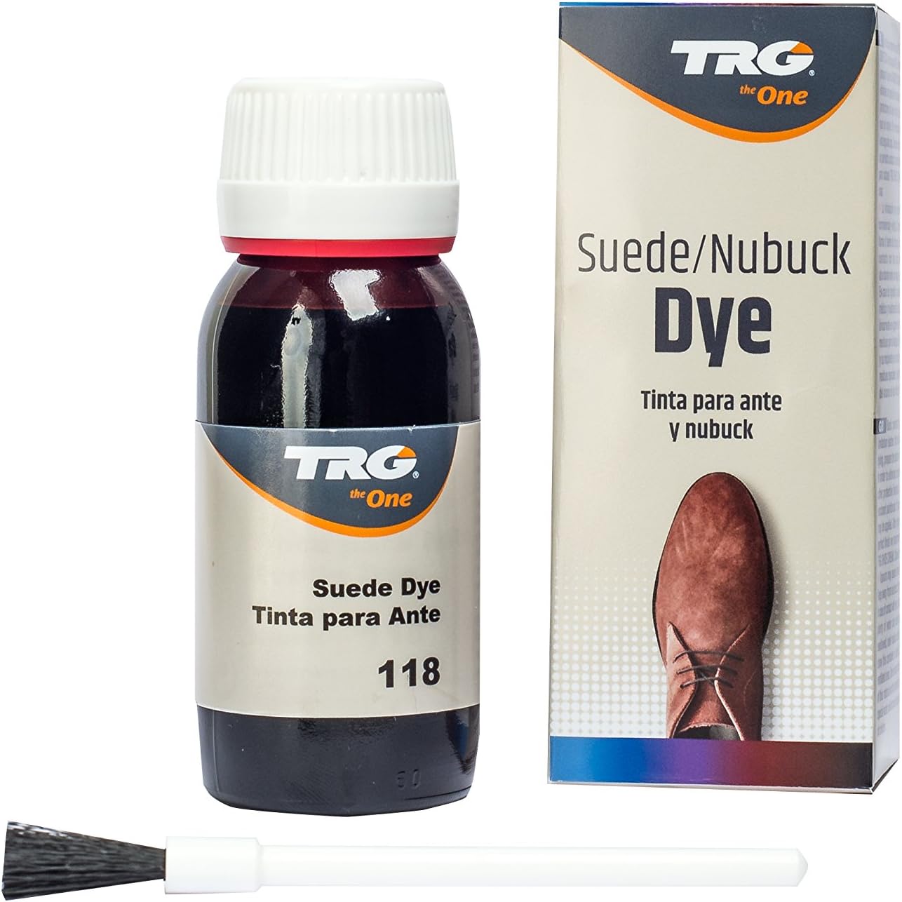 TRG The One Suede Dye, Suede Penetrating Dye, 117 Navy Blue, 500 ml ...