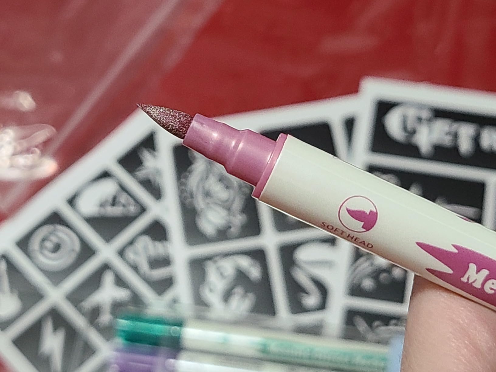 Amazon.com : Temporary Tattoo Markers for Skin, Skin-Safe Dual-End ...