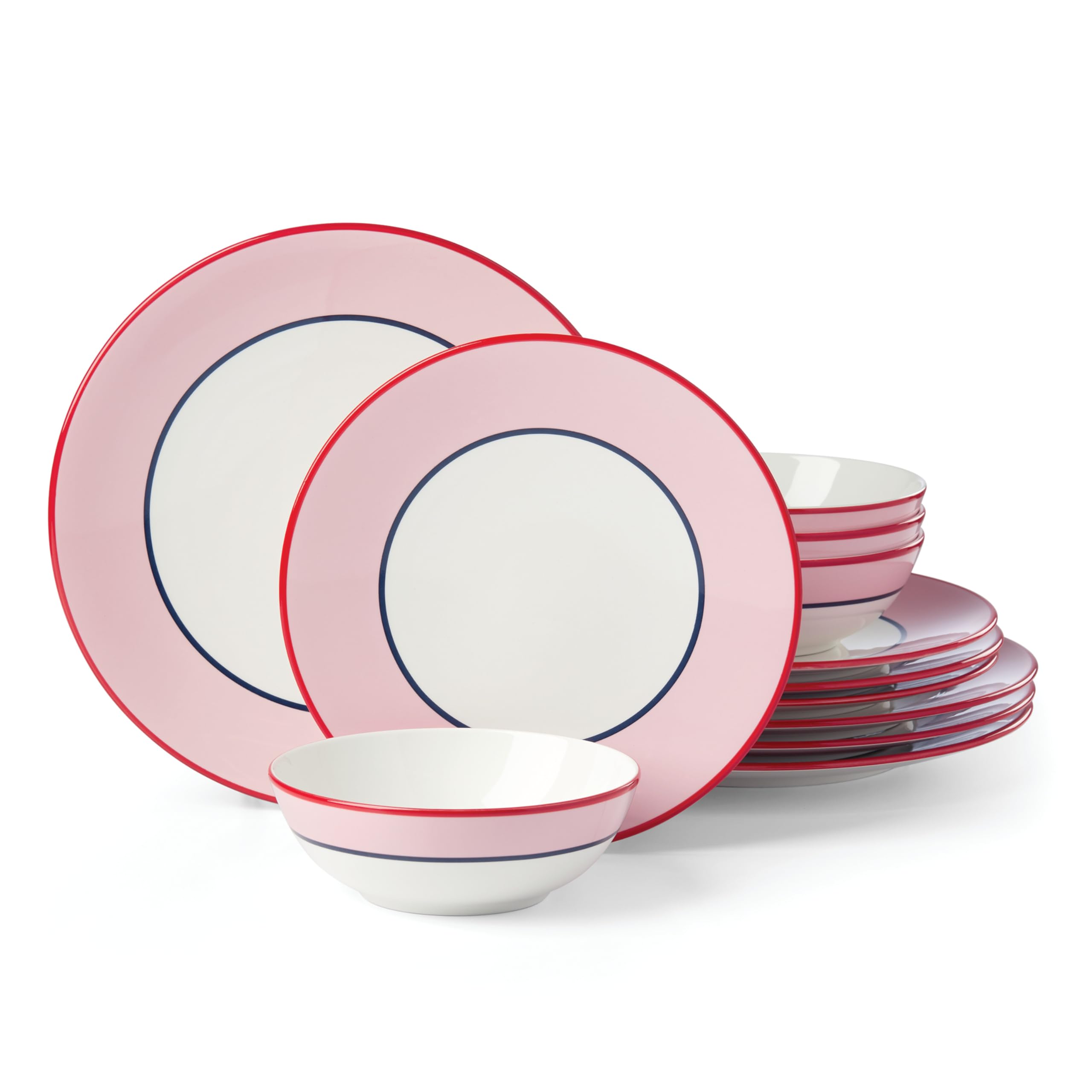 Amazon.com | Kate Spade New York Make It Pop Dinnerware Set, 17.95 ...