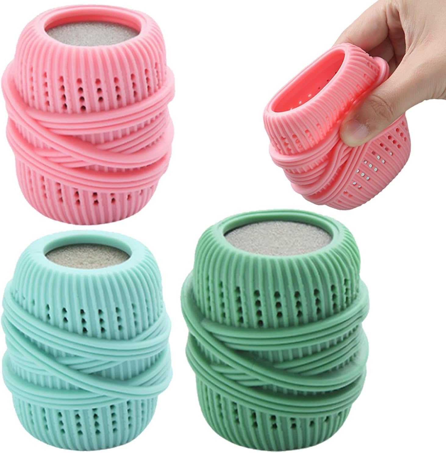 Amazon.com: Washing Machine Laundry Balls Fabric Softener Dispenser ...