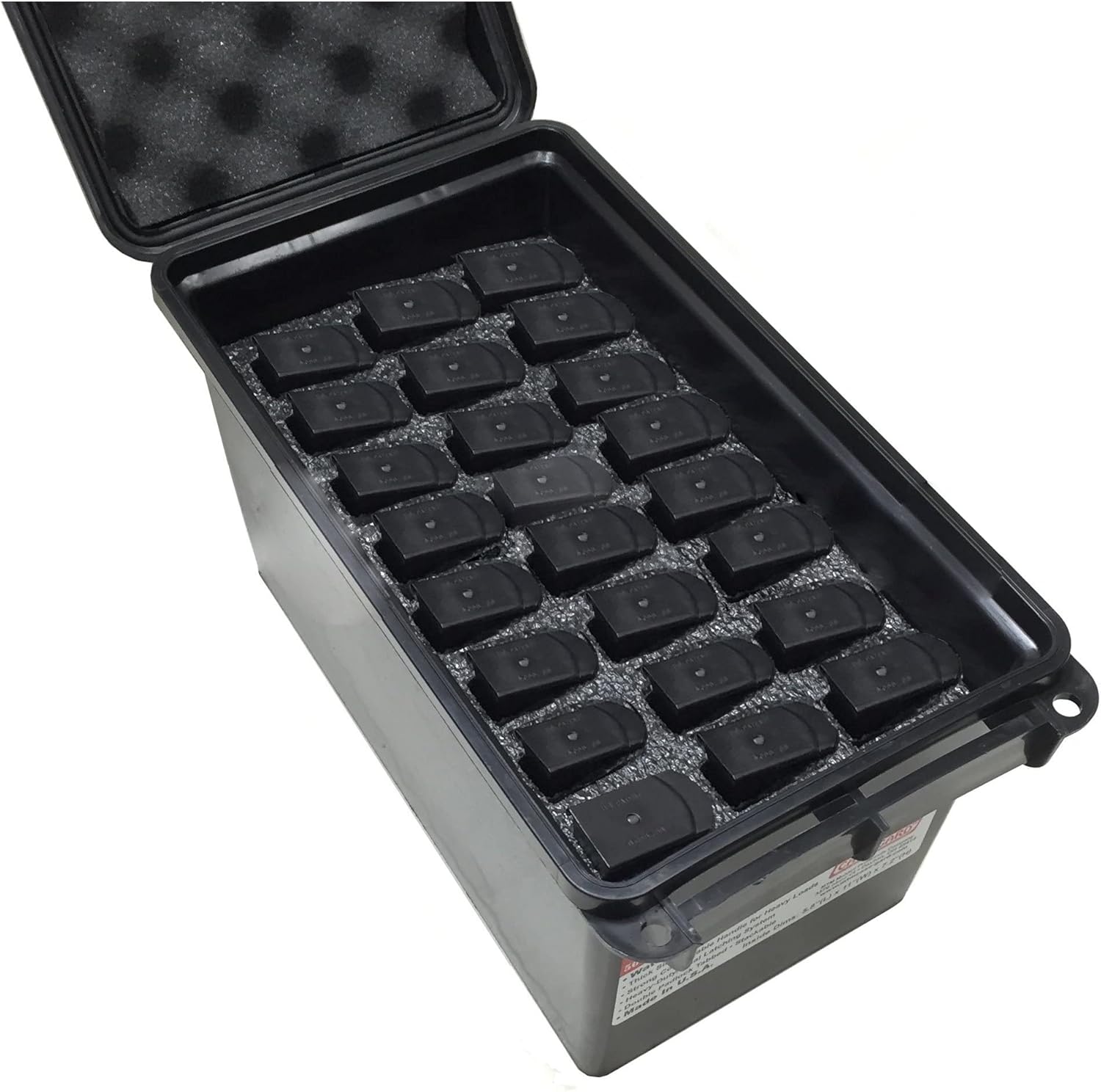 Brandclub - Case Club 24 Magazine Holder 50 Cal Ammo Can Foam to Fit ...