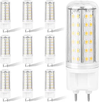 RYTM (Pack of 10) G12 LED Bulb 10 Watt 1000 Lumens Dimmable G12 Light ...