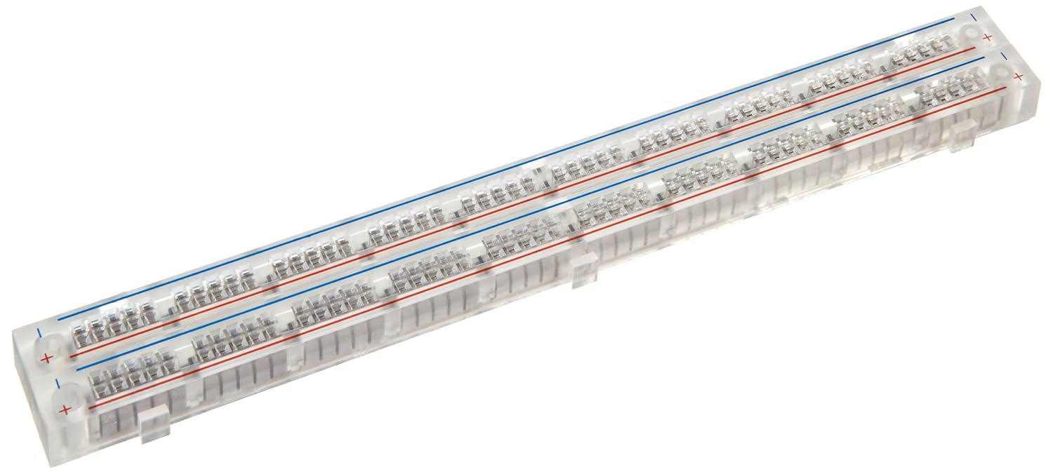Global Specialties GS-100T Economy Bus Strip with Transparent, 100 Tie ...