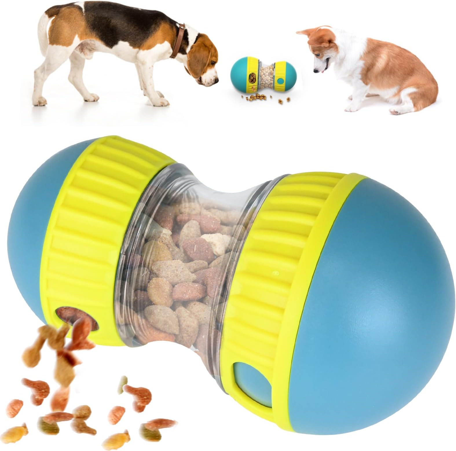 Pet Supplies : ADKYSL Treat Dispensing Dog Toys, Interactive Dog Toy to ...
