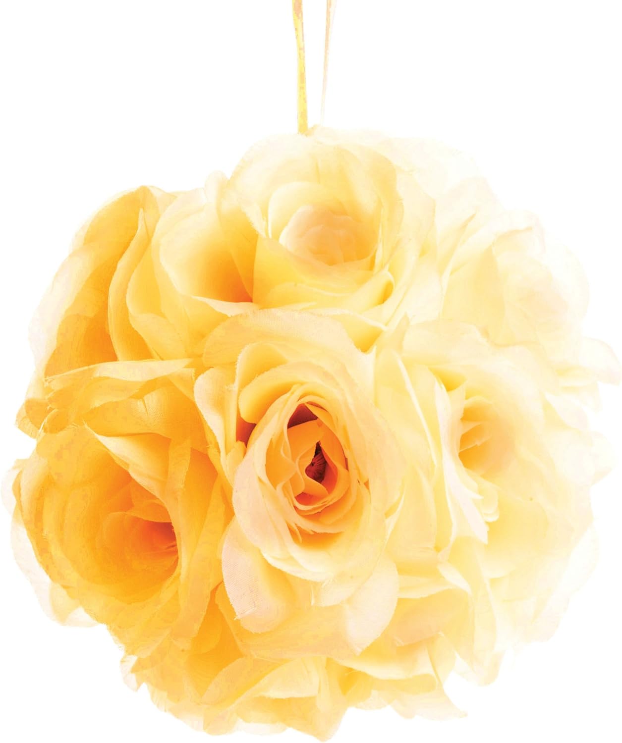 Amazon.com: Koyal Rose Ball Wedding Flower Decoration, 6-Inch, Pale ...