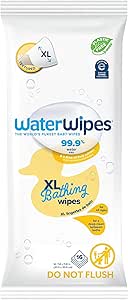 Amazon.com: WaterWipes Plastic-Free XL Bathing Wipes for Toddlers ...