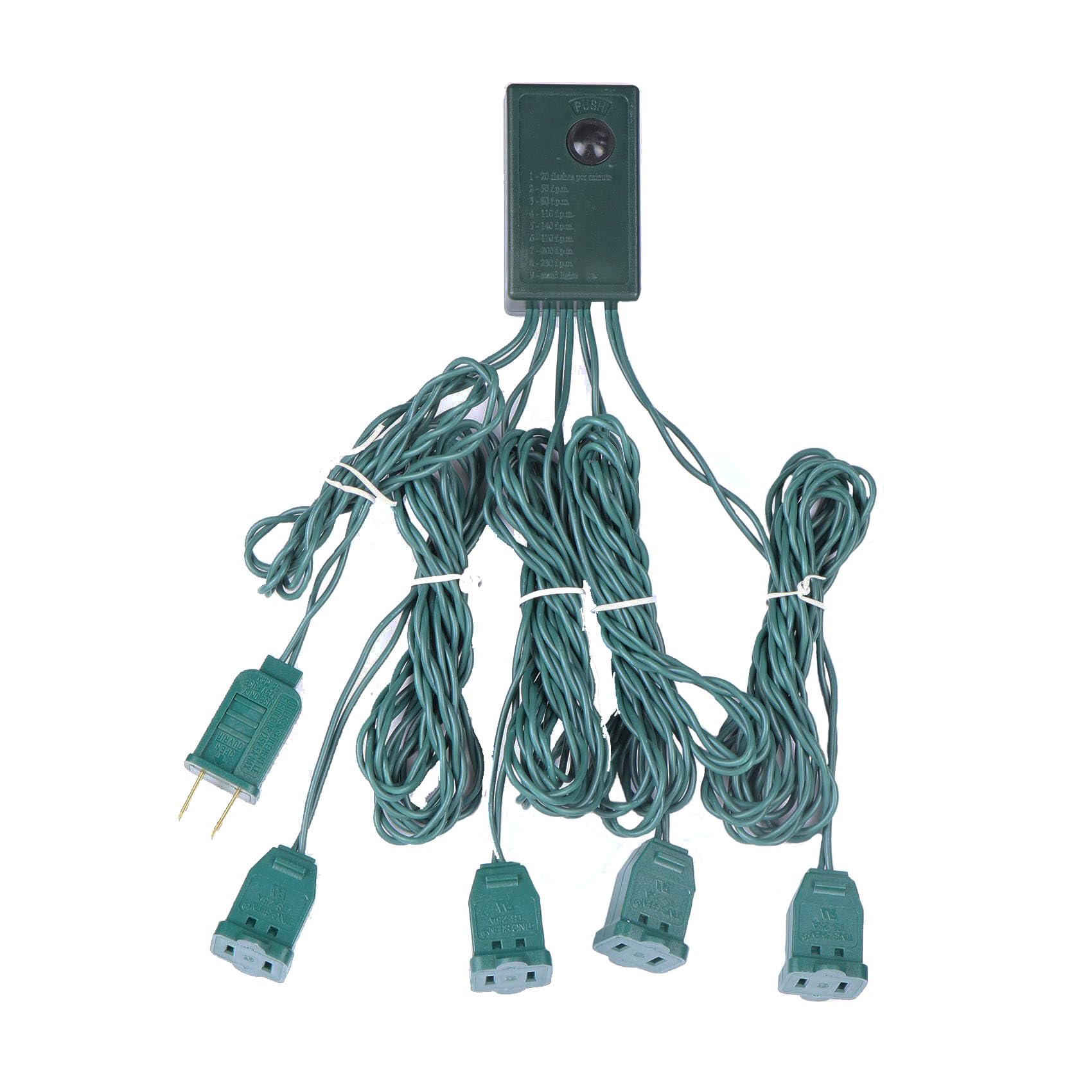 Light Christmas Light Show Controllers RGB Outdoor String Lights With