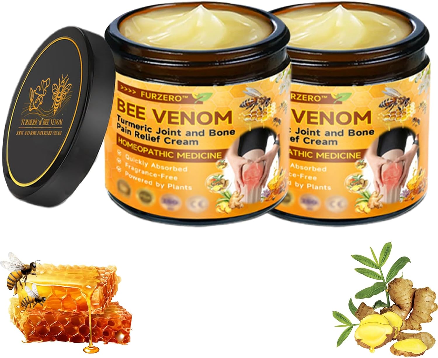 Amazon.com: Furzero Bee Venom - Crema para aliviar el dolor de las articulaciones y los huesos ...