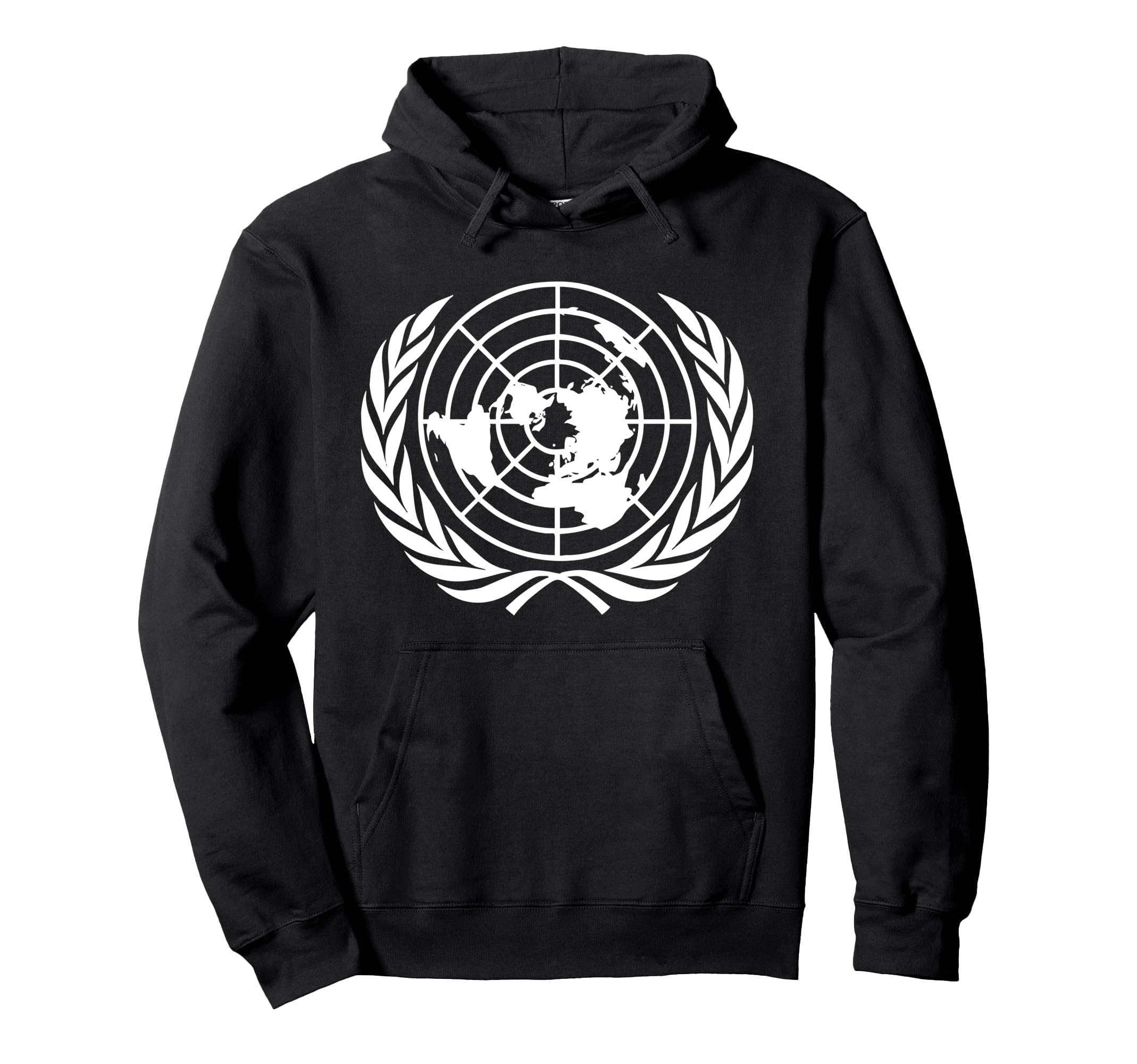 Amazon.com: United Nations hoodie with emblem Pullover Hoodie ...