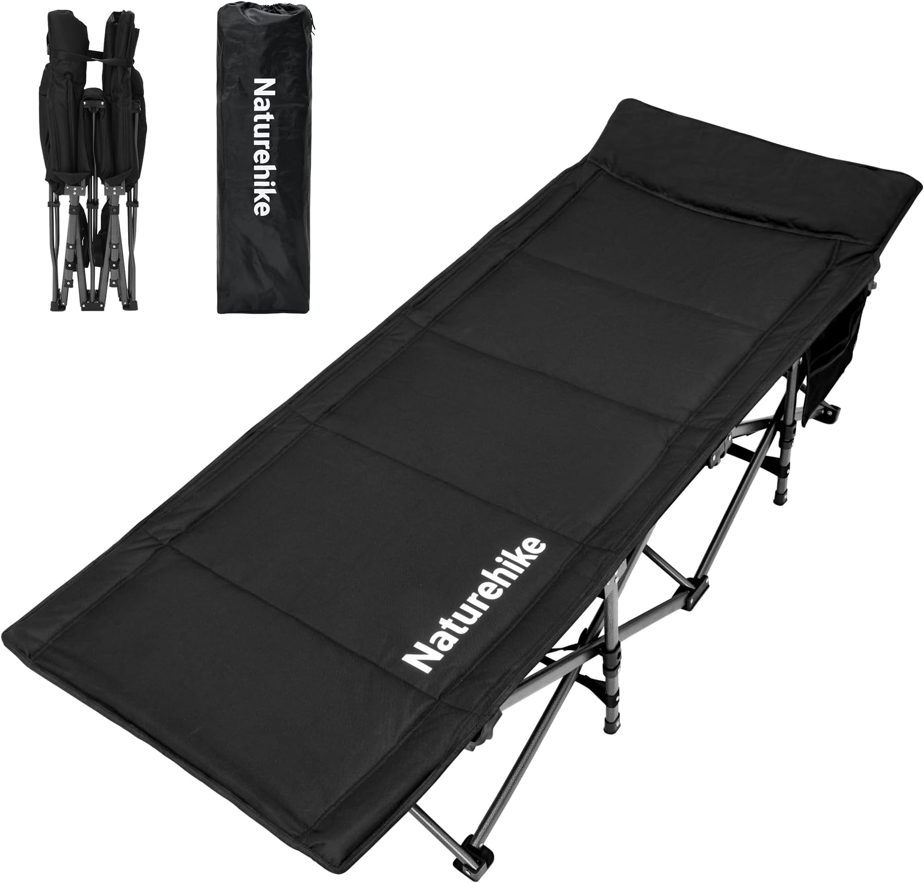 FE Active Camping Folding Cot - Compact, Strong & Sturdy Ultralight ...