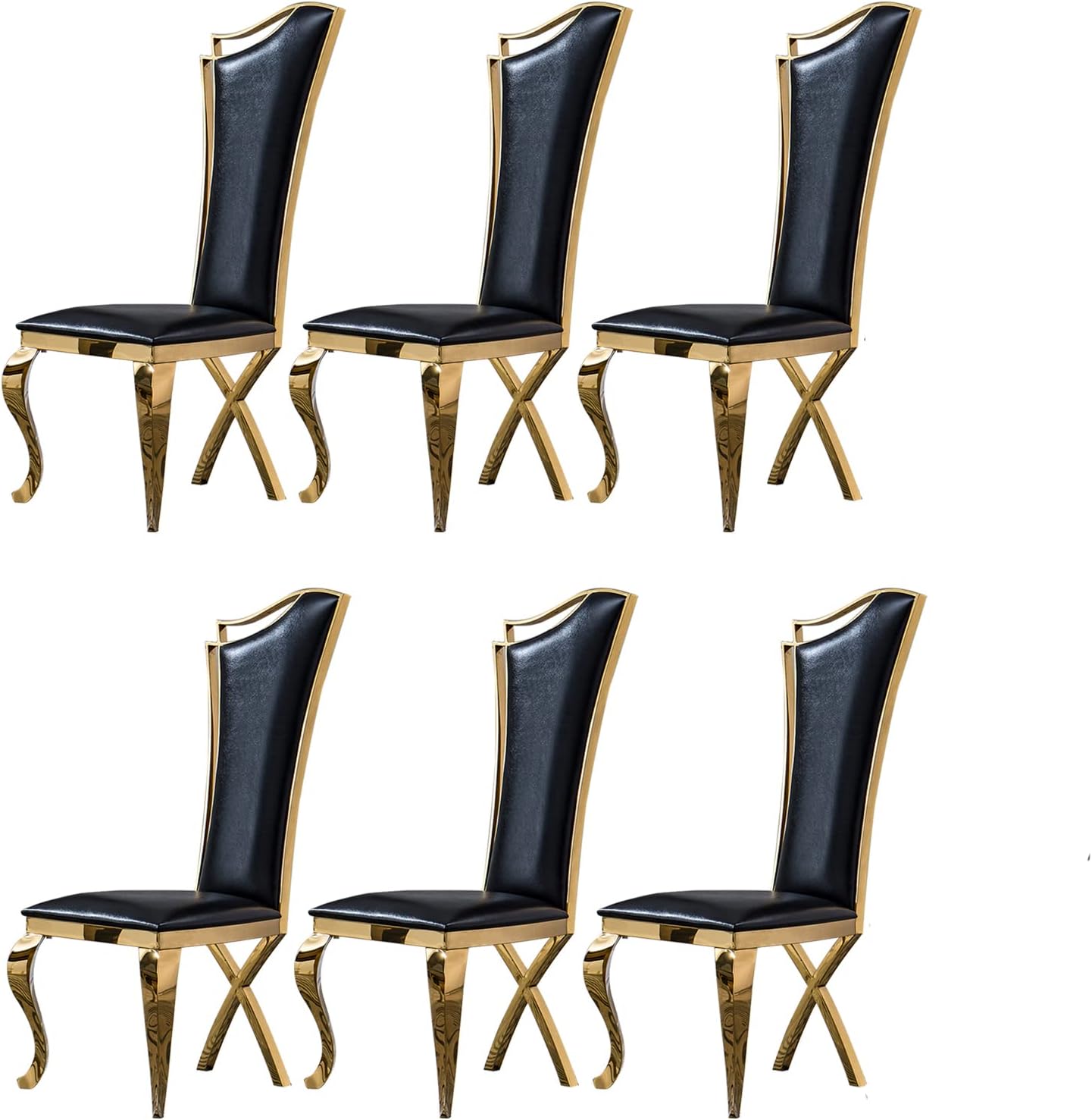 Amazon.com - Kootlena Dining Chairs Set of 6, Modern Gorgeous Kitchen ...