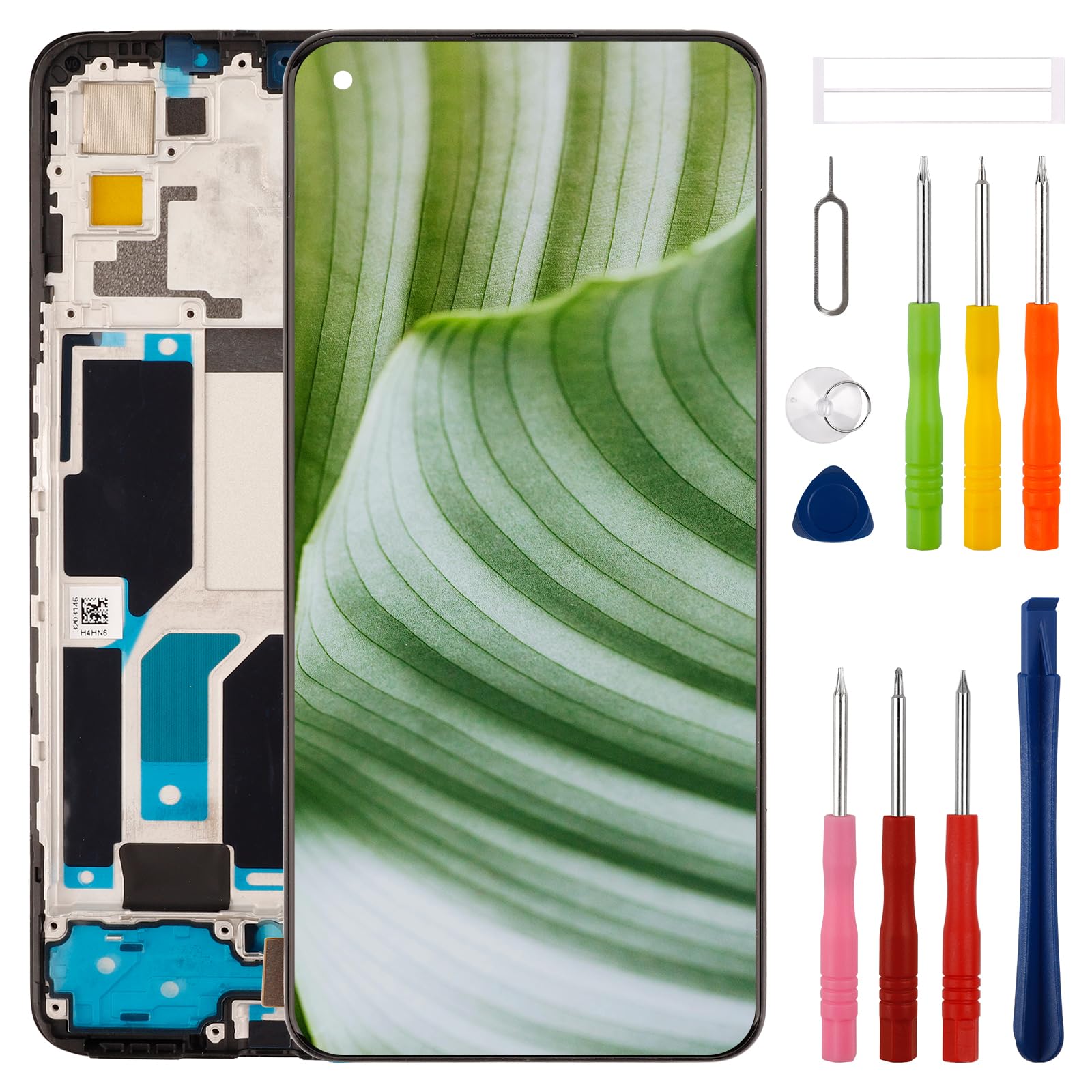 Amazon.com: [with Frame] SWARK New TFT LCD Touch Screen Digitizer Assembly for Realme GT Master ...