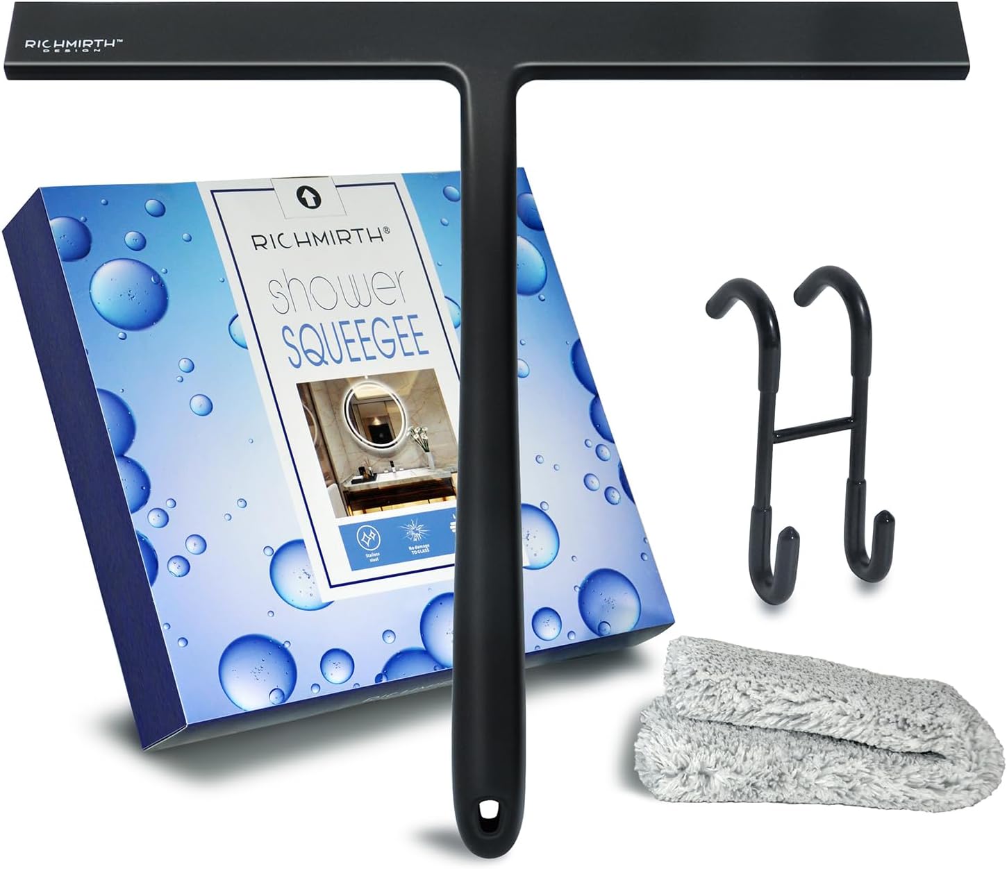 Amazon.com: Extendable Shower Squeegee for Glass Doors, Shower Cubicle ...