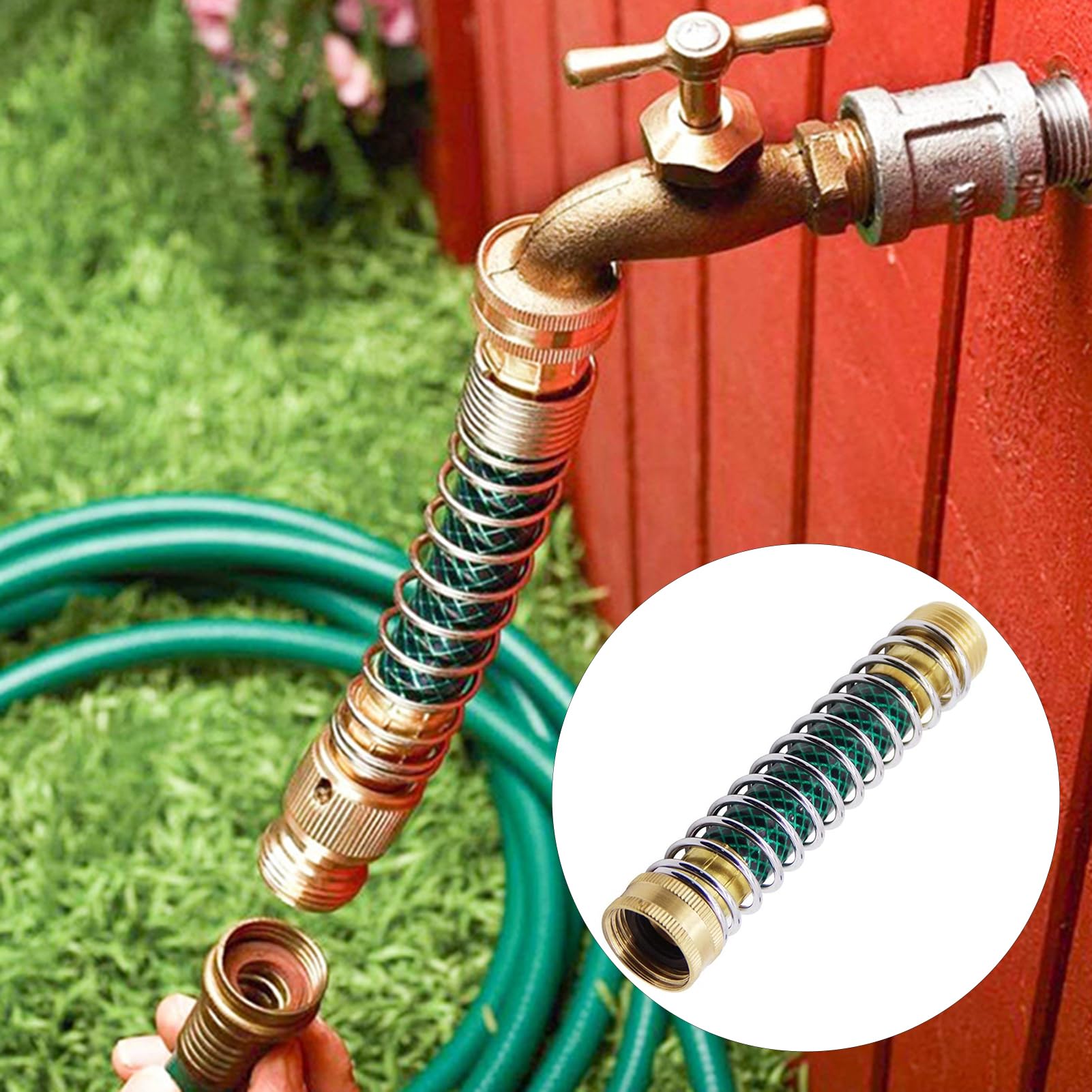 Garden Hose Valve Extension 1pc Plastic Round Hose Fitting For " Water