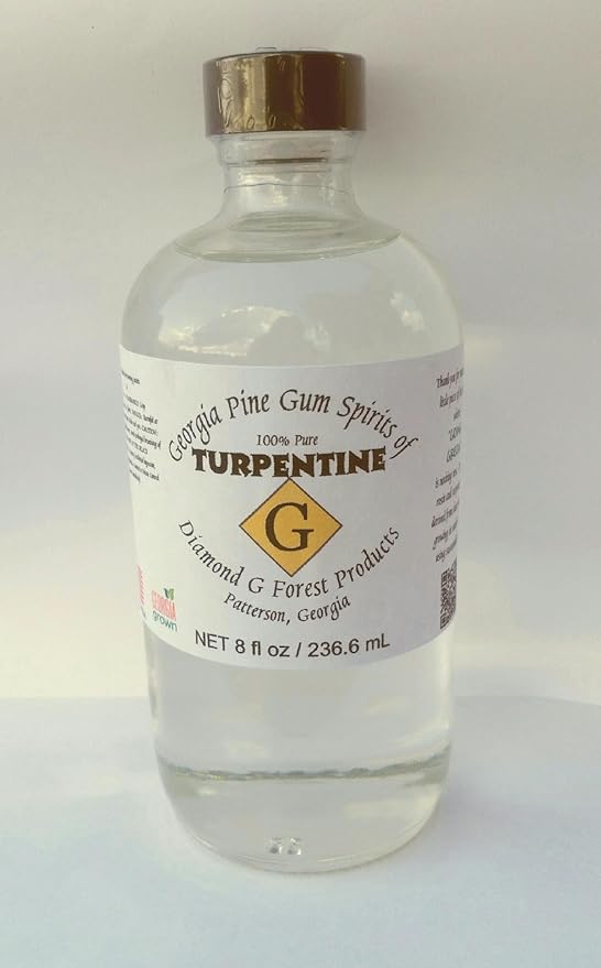 Amazon.com: 8 oz. 100% Pure Gum Spirits of Turpentine : Home & Kitchen