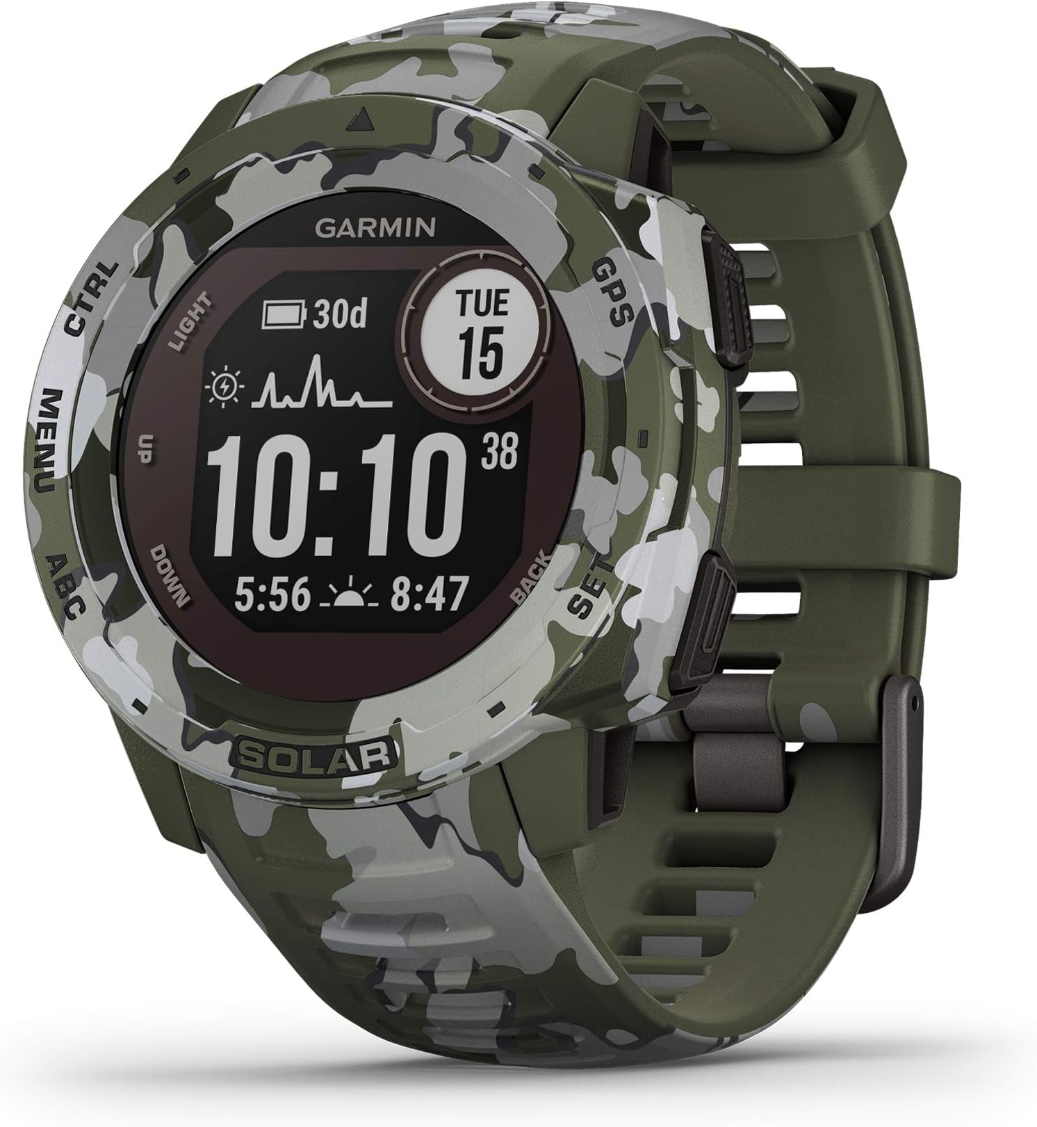 Amazon.com: Garmin Instinct 2X Solar - Tactical Edition, Rugged GPS ...