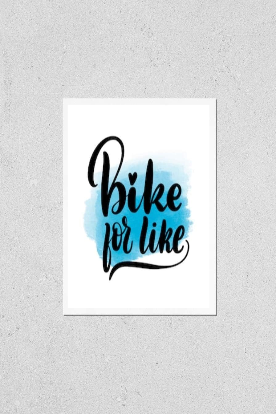 Amazon.com: Wall Art Poster Print of Inspirational Handwritten Brush ...