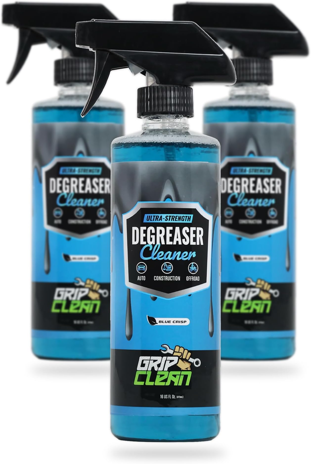 Amazon.com: Grip Clean - Degreaser Cleaner Heavy Duty - Multipurpose ...