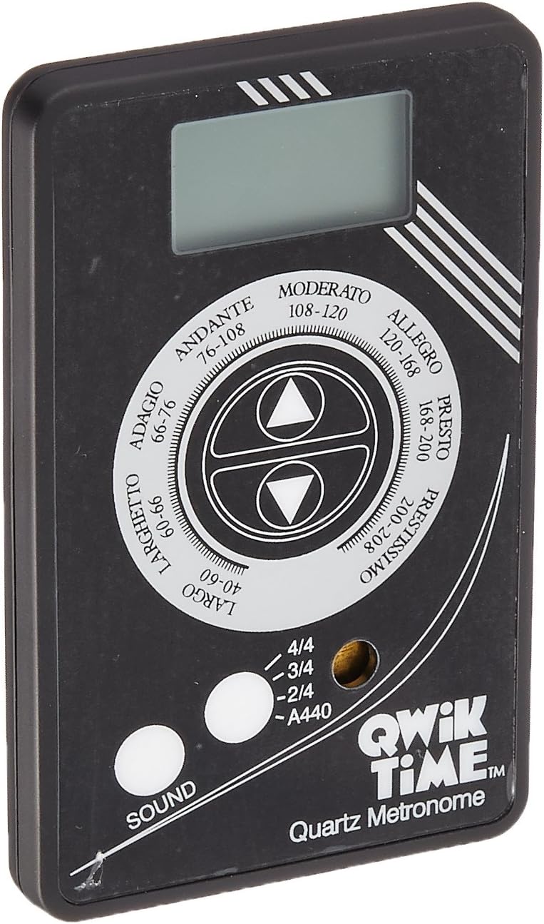 Qwik Time QT-5/E Quartz Metronome : Amazon.co.uk: Musical Instruments & DJ