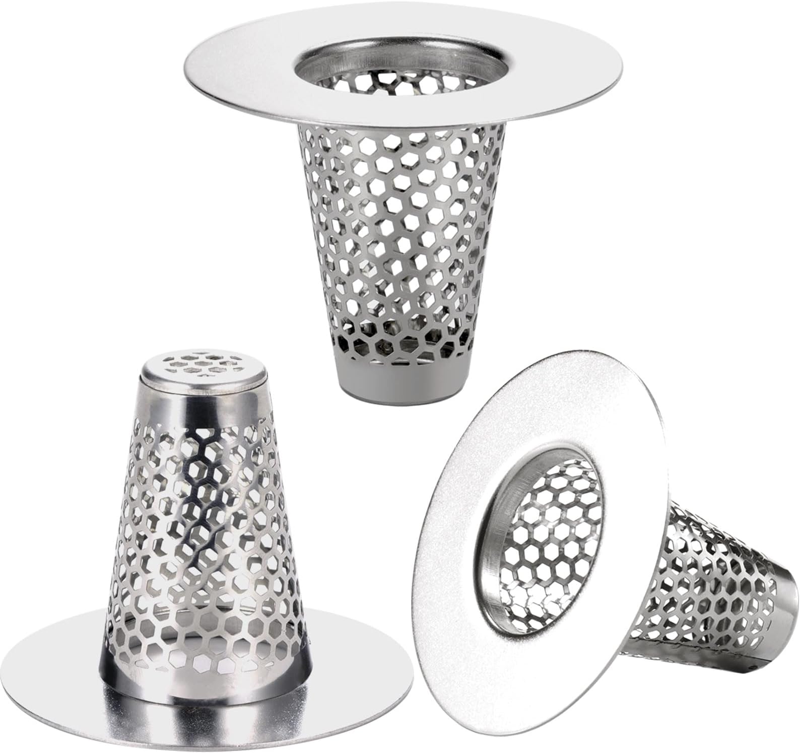 Bathroom Sink Strainer, Bathtub Lavatory Sink Drain Strainer Hair ...