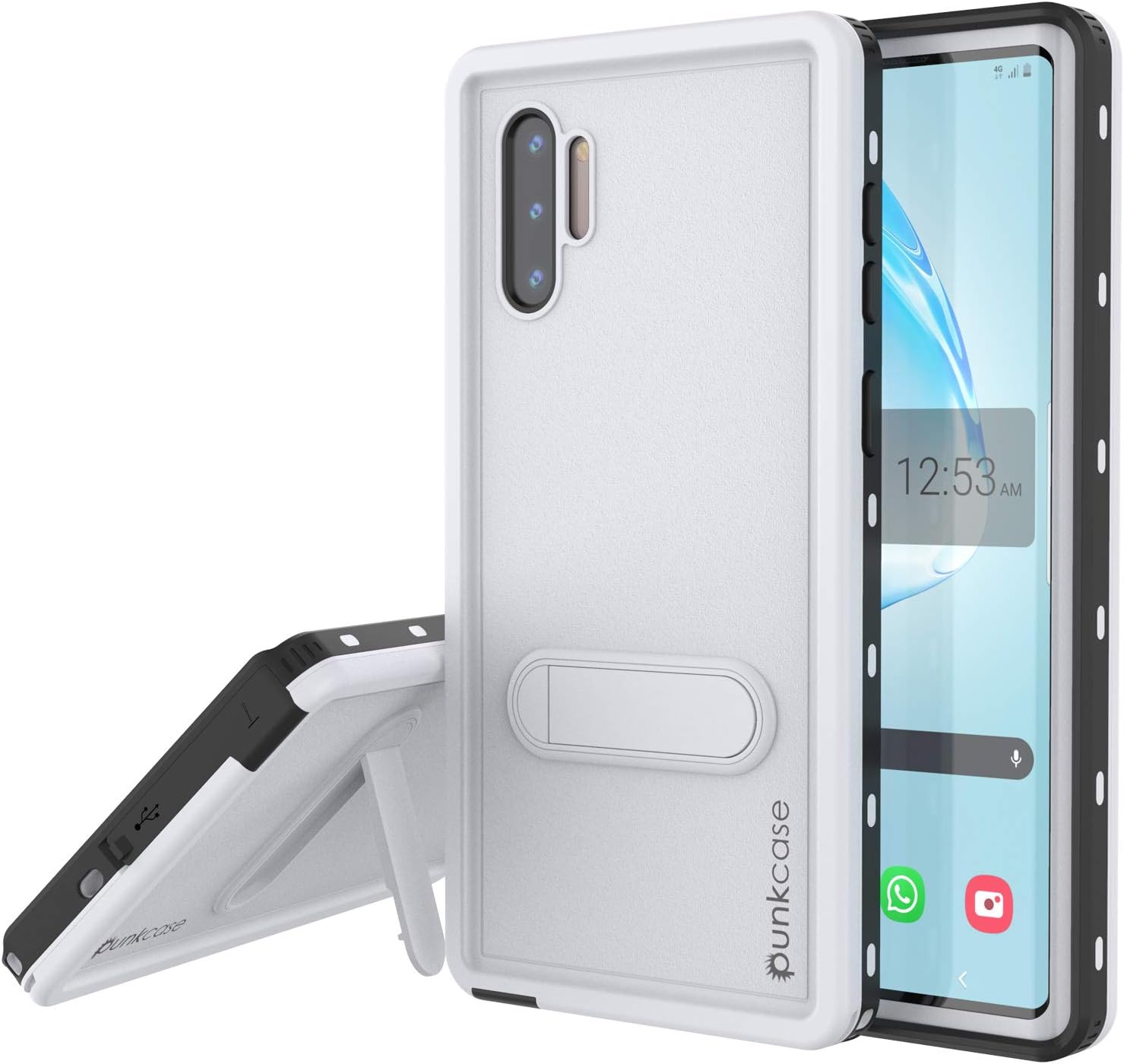 Amazon.com: Punkcase Galaxy Note 10 Waterproof Case [KickStud Series ...