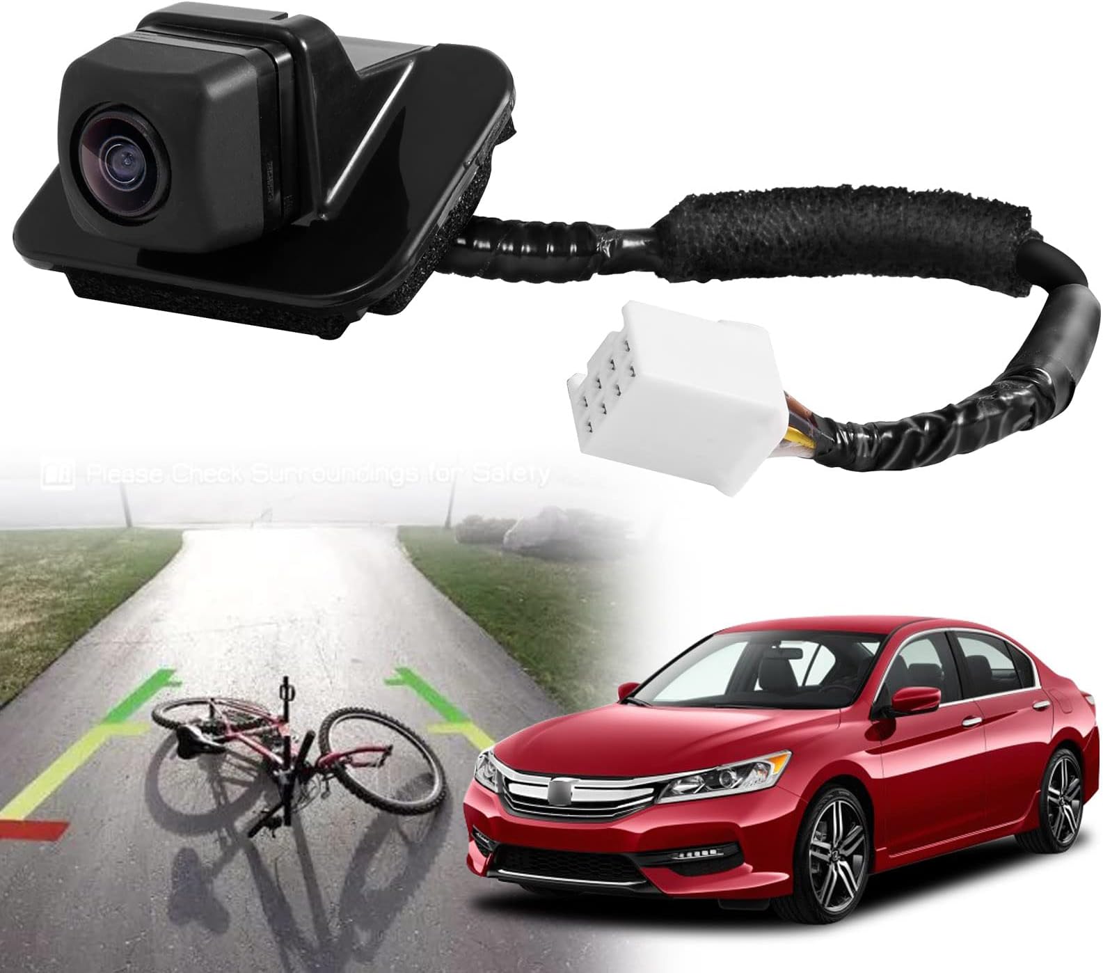 Amazon.com: Backup Camera Rear View Camera Compatible with Honda Accord ...