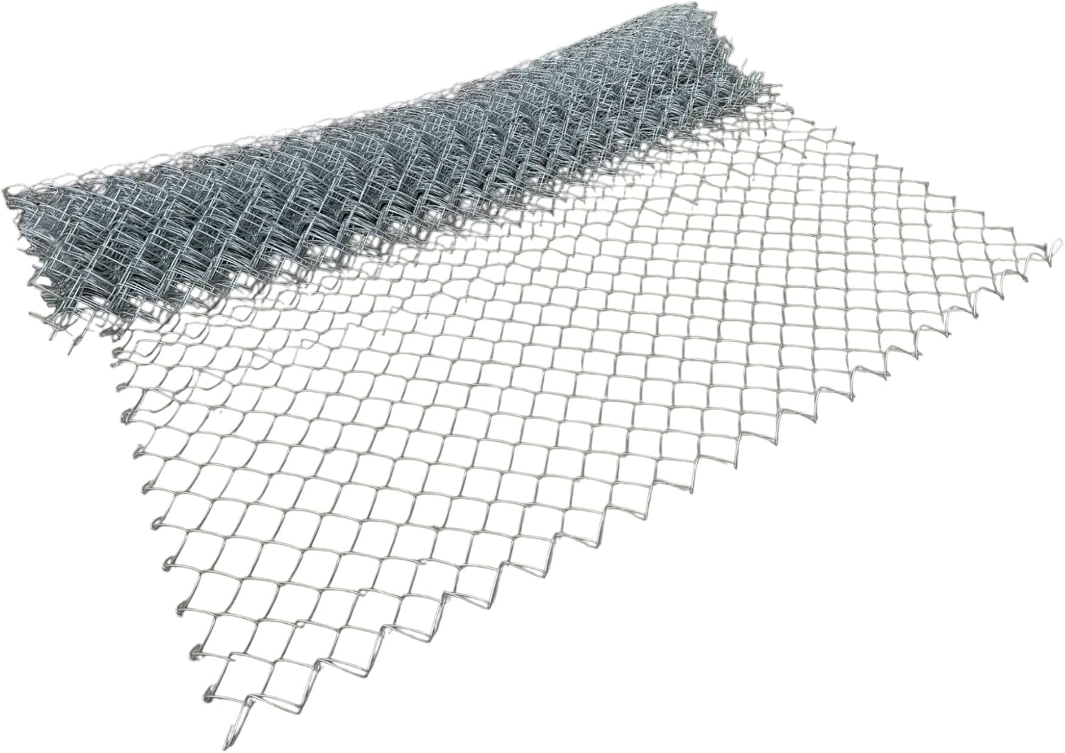 Amazon.com : Sandbaggy 6 ft x 50 ft Galvanized Chain Link Fence Roll ...