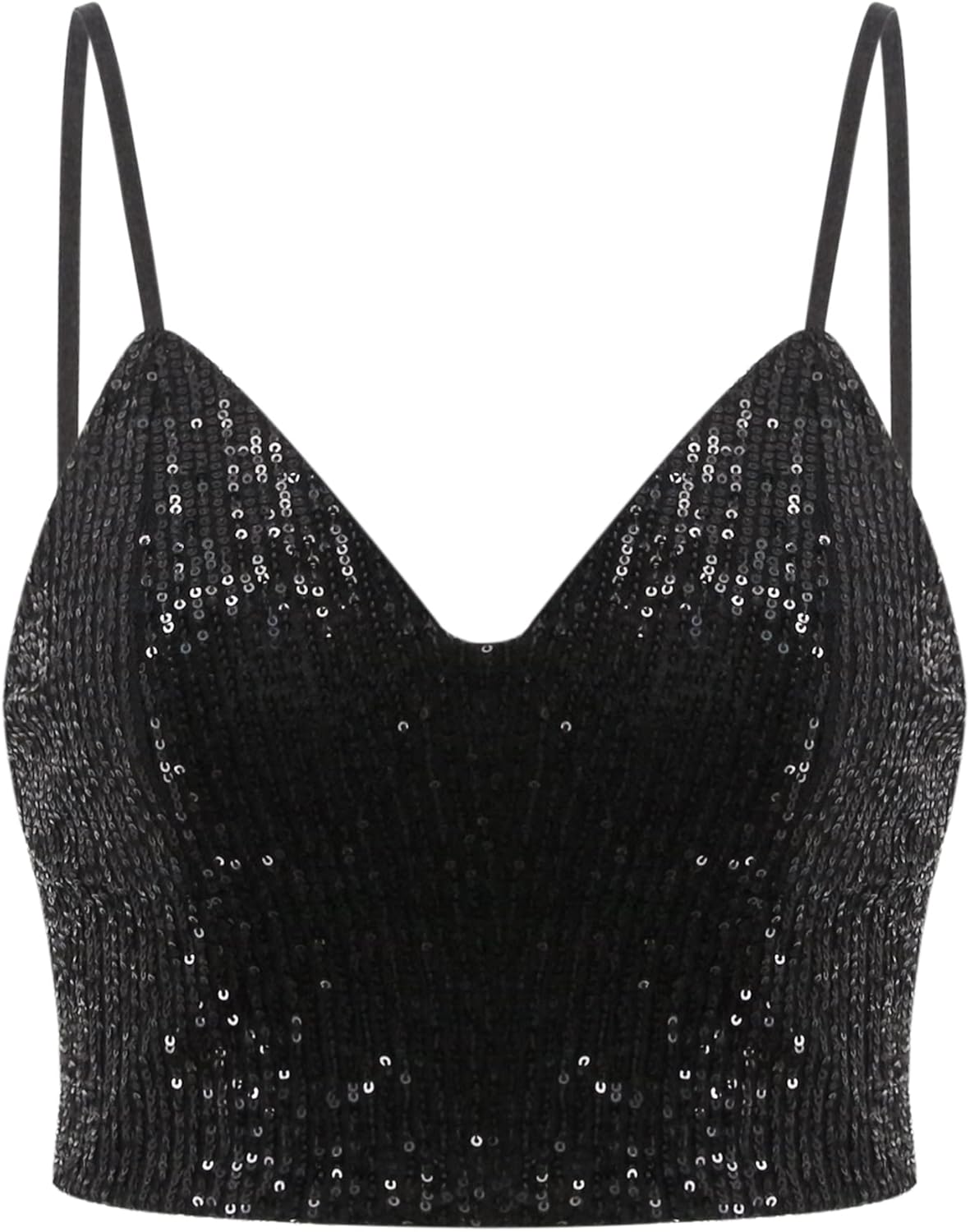 Erinaco Women's Rhinestone Diamond Tank Top Color Beaded Sling Tube Top ...