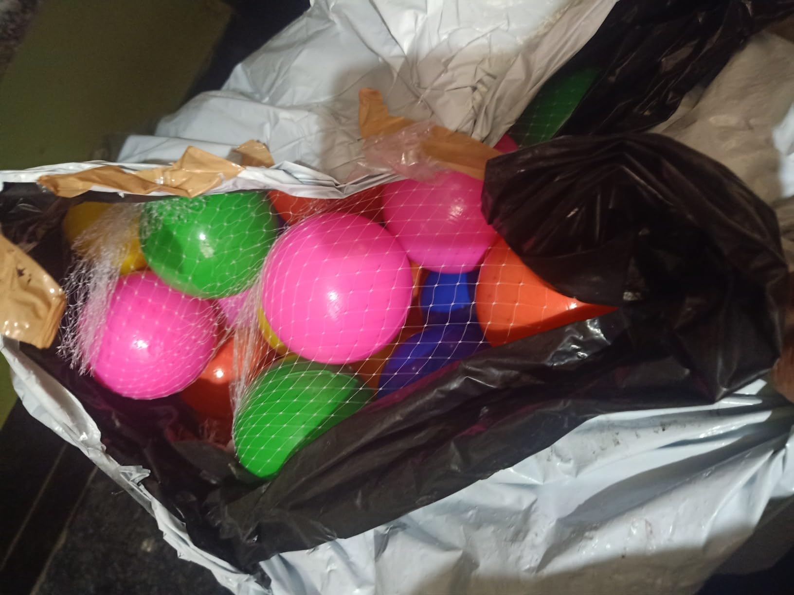 Kid's Charm Premium Plastic Balls For Pool Pit/Ocean, 6Cm Ball Without ...