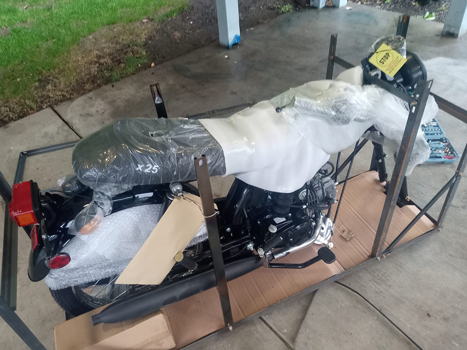 $81/mo - Finance X-PRO X25 125cc Cafe Cruiser Racer Gas Bike Bicycle ...