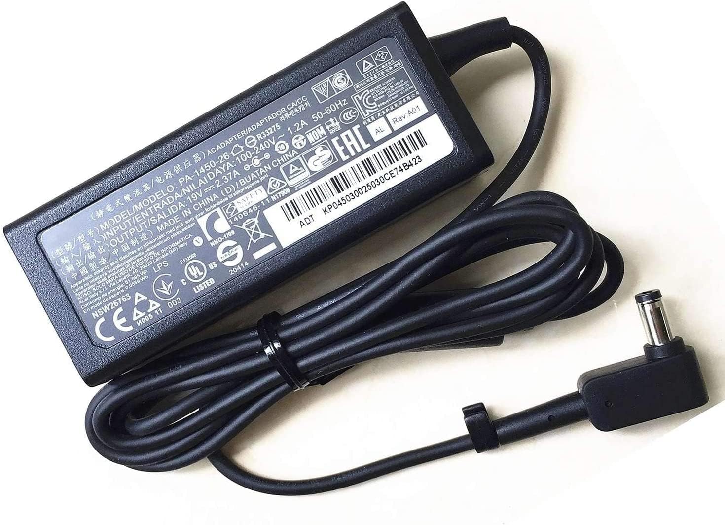 Amazon.com: 19V 2.37A 45W 5.5 * 1.7mm Big Pin Adapter Charger ...
