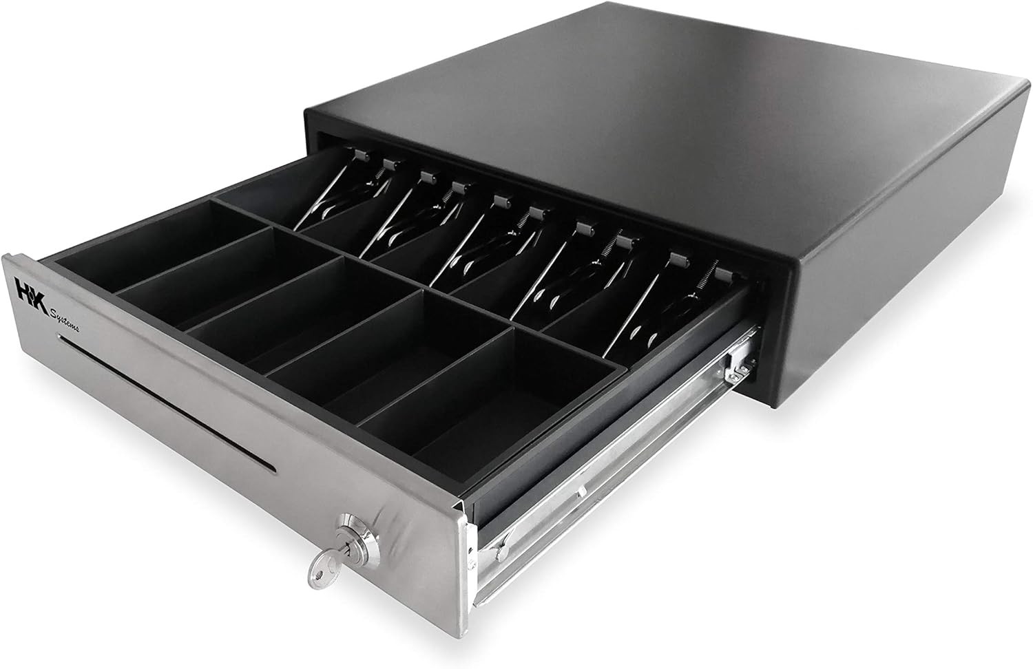 Amazon.com : HK SYSTEMS 16" POS Cash Drawer Stainless Steel Front, Ball ...