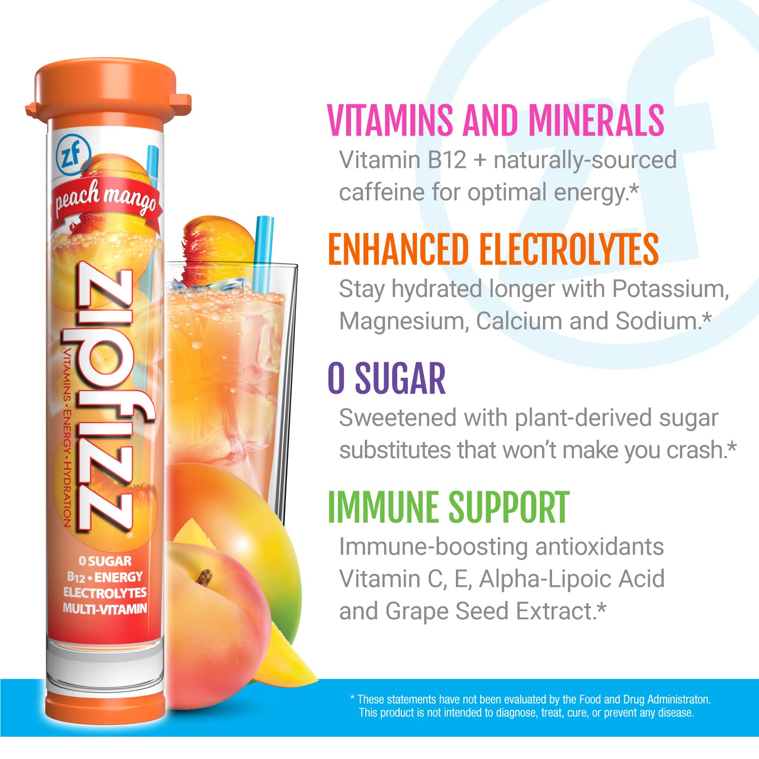 Snapklik.com : Zipfizz Energy Drink Mix, Electrolyte Hydration Powder