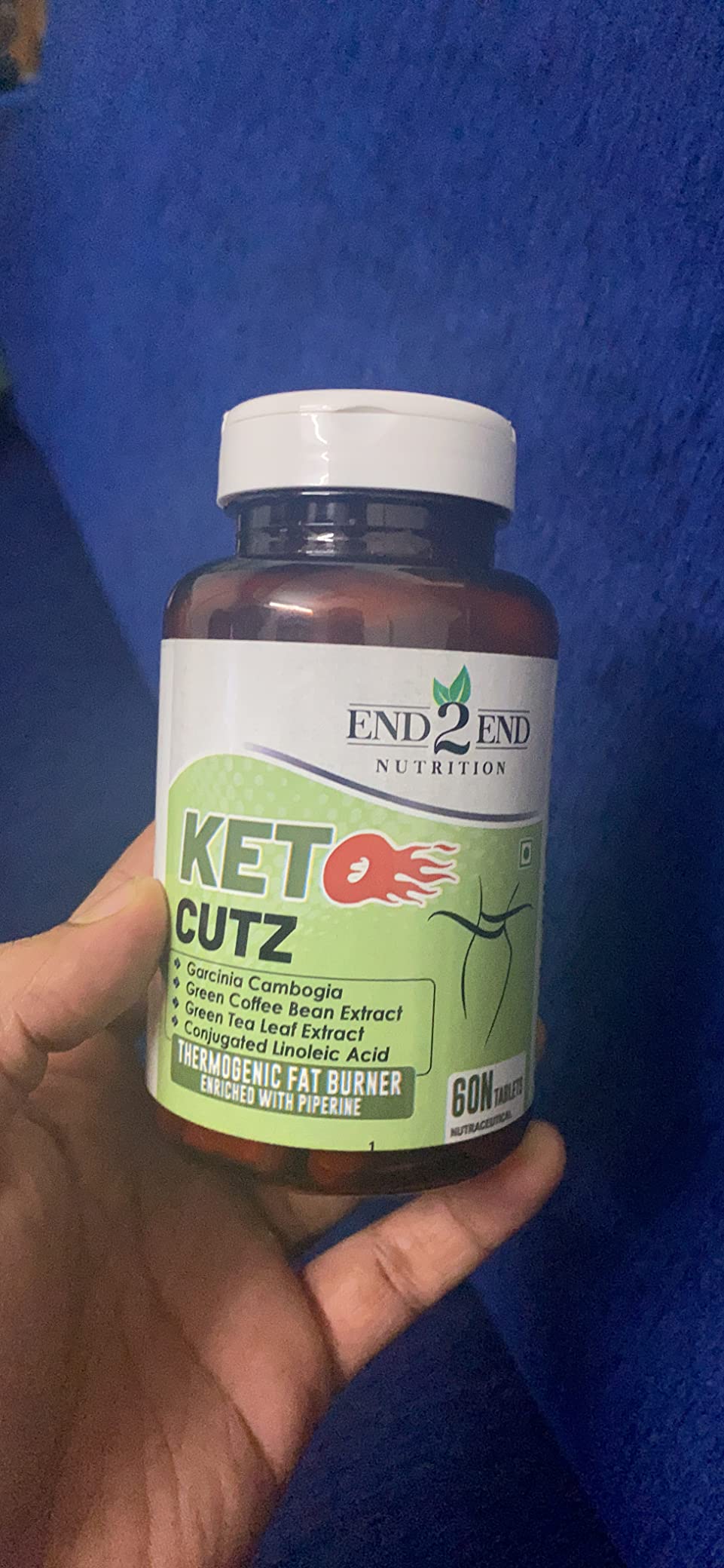 End2End Nutrition Keto Cutz Fat Burner - Weight Loss Product for Men ...