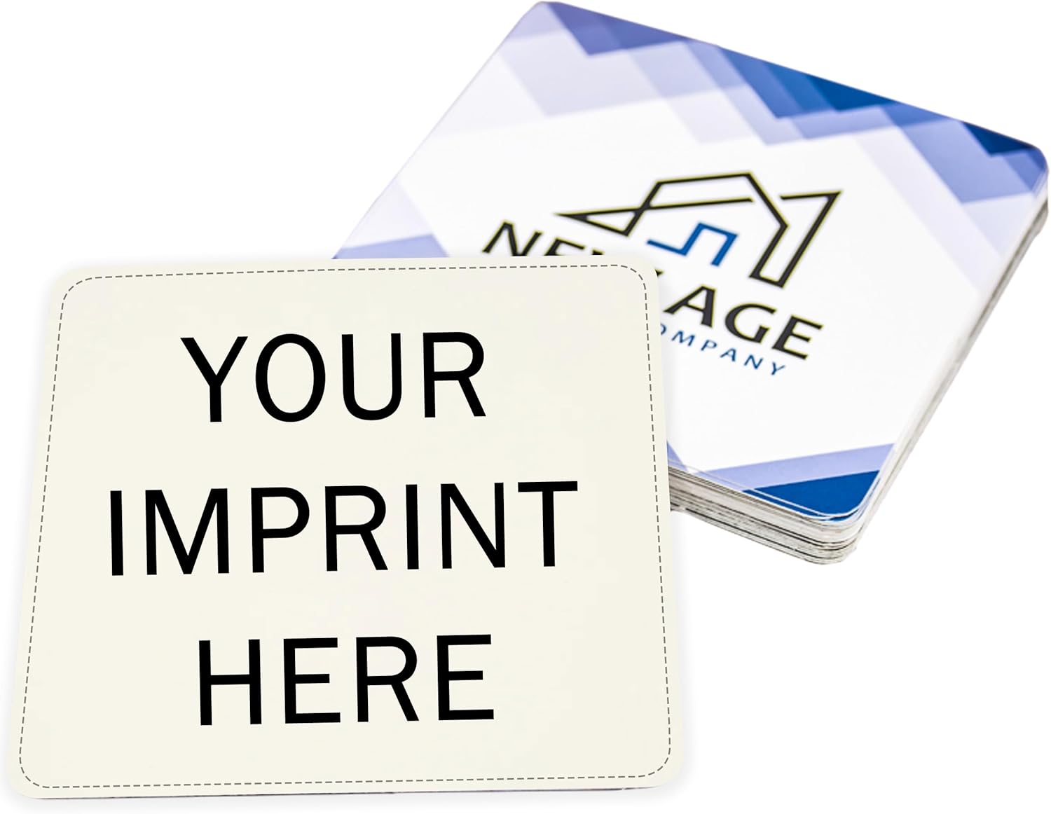 Amazon.com: Disposable Custom 4” Square Paper Coasters – Ideal for ...