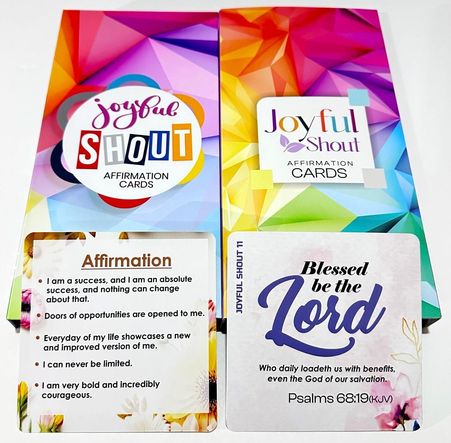 Amazon.com : Joyful Shout Affirmation Cards - 260 Powerful Affirmations ...