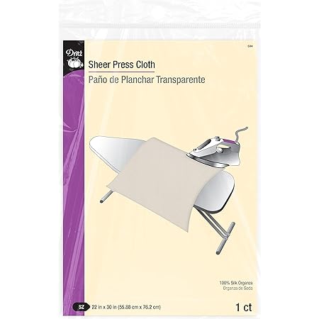 Amazon.com: 2 Pieces Sheer Press Cloth Fabric 20 x 30 Inch Ironing ...