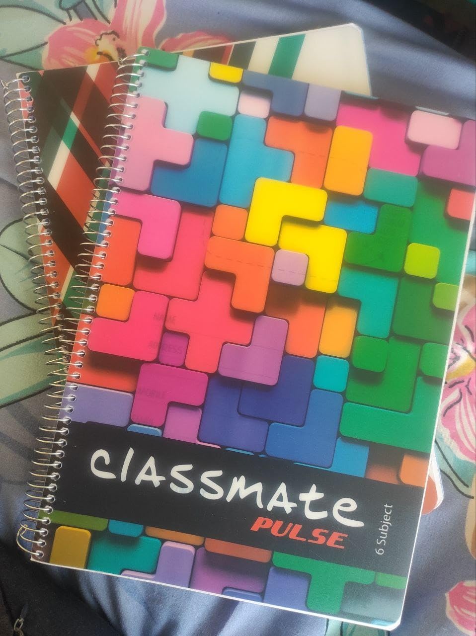 Classmate Soft Cover 6 Subject Spiral Binding Notebook, Single Line ...