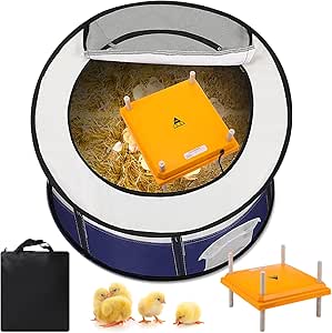 Amazon.com : Barydat Chicken Brooder Box for Chick Starter Kit 12" x 12 ...