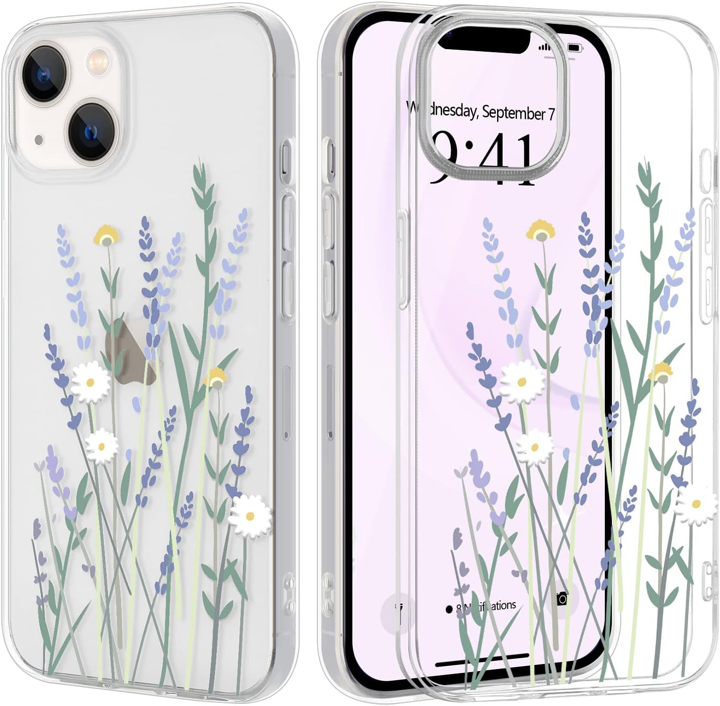 Clear Phone Case Compatible with iPhone 12 mini Soft Silicone ...