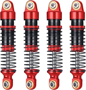 Amazon.com: MOHERO Adjustable RC Shocks Absorber Damper Aluminum for 1/ ...