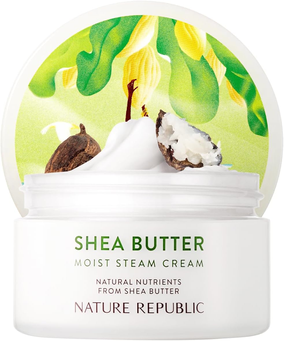 Nature Republic Shea Butter Steam Cream, Moist, 100 Gram : Amazon.co.uk ...